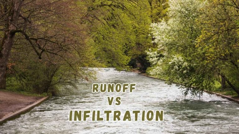 Runoff vs Infiltration Explained Through Natural and Human Water ...